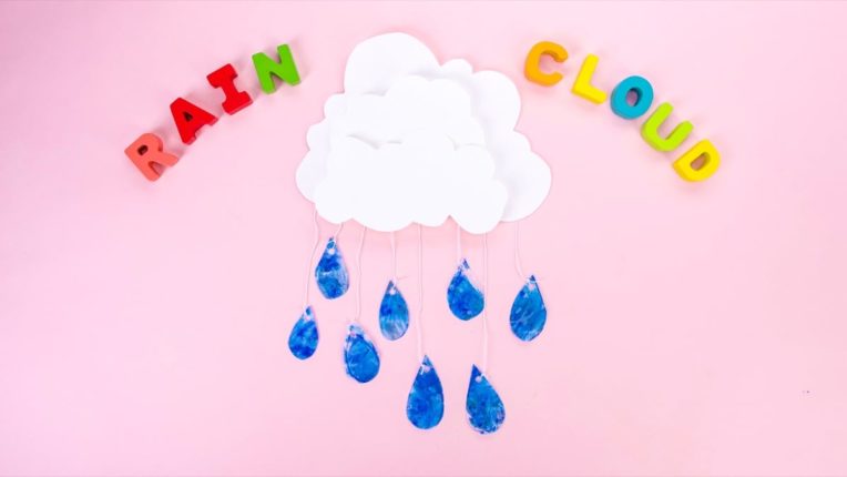 Rain Cloud Craft - Super Simple