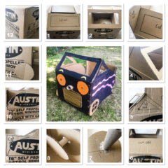 DIY Cardboard Car - Super Simple