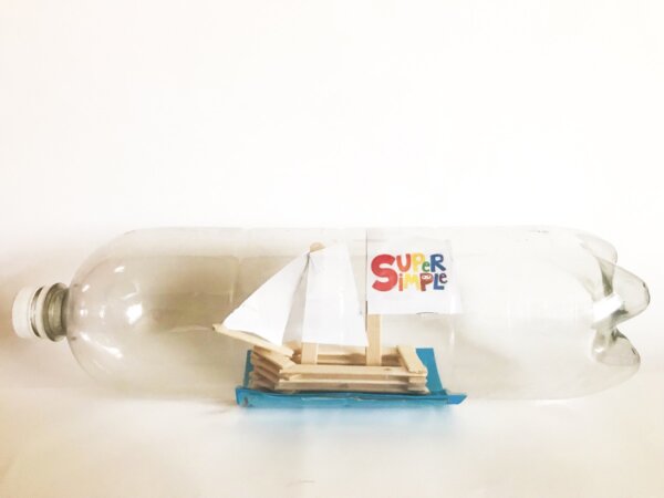 The history of the ship in a bottle - Super Simple