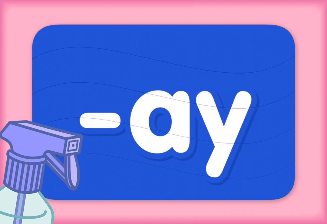 Turn & Learn – Word Family “ay” - Super Simple