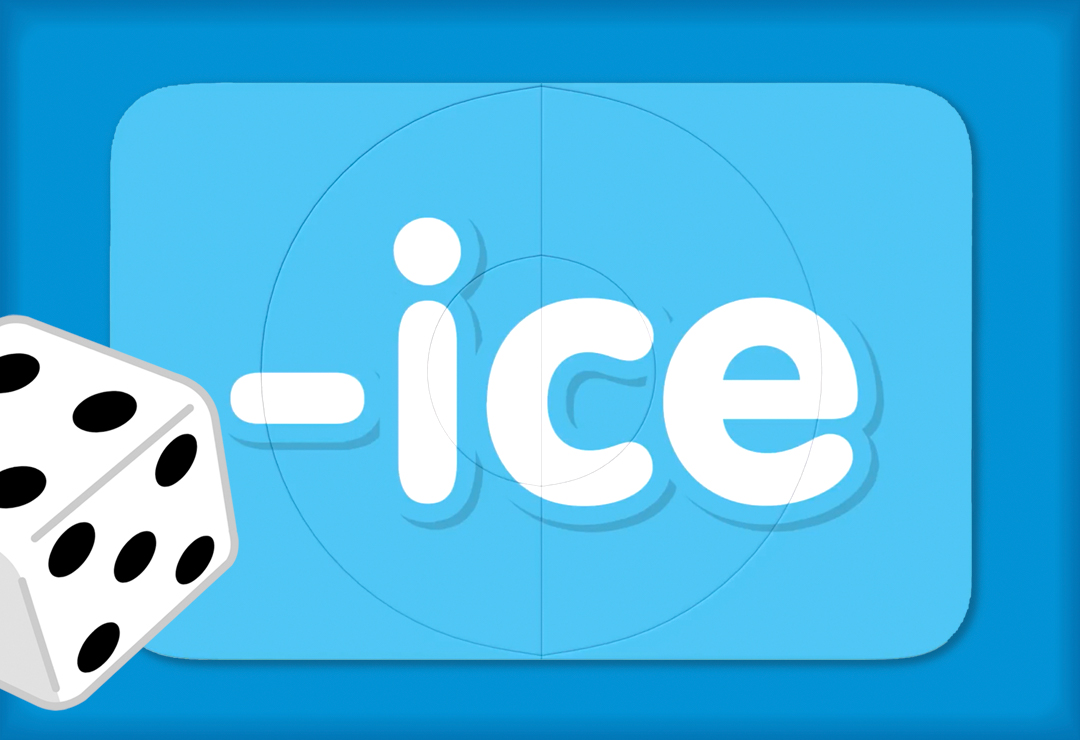 Turn & Learn – Word Family “ice” - Super Simple