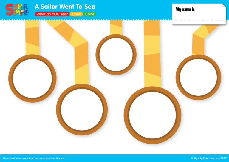 A Sailor Went To Sea - What Do YOU See? - Super Simple