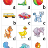 Alphabet Vocabulary Mini Cards Set 2 (Uppercase) - Super Simple