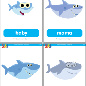 The Shape Song #2 Flashcards - Super Simple