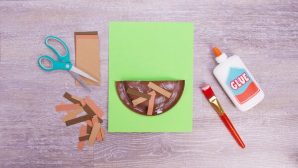 Bird Nest Craft with Hand Cut Out Baby Birds - Super Simple