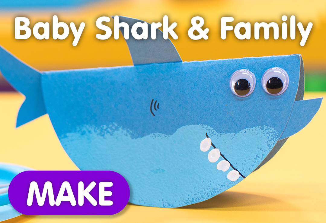 Baby Shark Craft - Super Simple