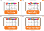 Days Of The Week Flashcards - Super Simple