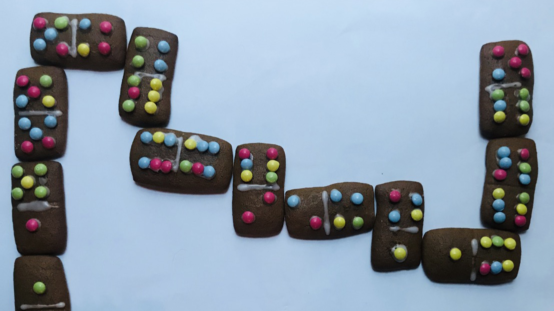 Edible STEM: Domino Cookies - Super Simple