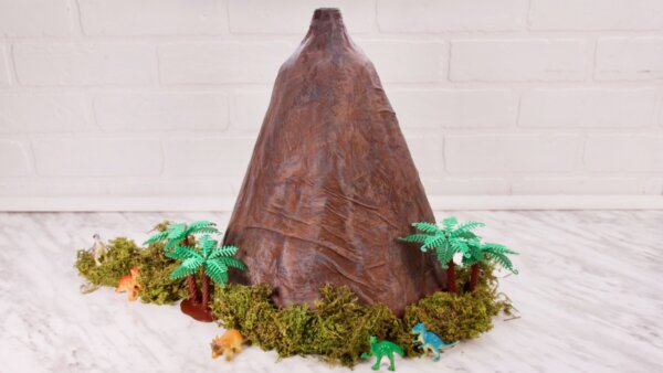 Make A Volcano! - Super Simple