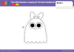 Five Little Monsters Jumping On The Bed Headbands - Super Simple
