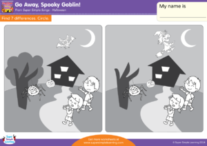 Go Away, Spooky Goblin! - Super Simple Songs