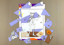 Skeleton Puzzle - Difficult - Super Simple