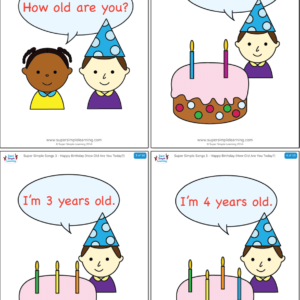 Days Of The Week Flashcards - Super Simple