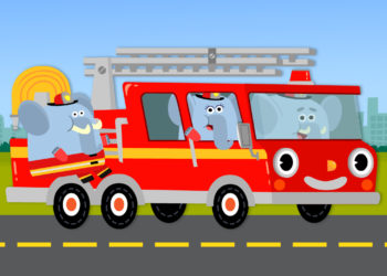 Here Comes The Fire Truck! Play Set Craft - Super Simple