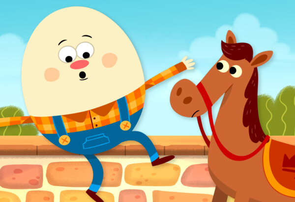 Humpty Dumpty | featuring The Super Simple Puppets - Super Simple Songs