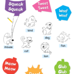 I Have A Pet Worksheet - Vocabulary Coloring - Super Simple