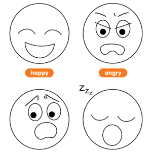 Wag Your Tail Worksheet - Listen, Do, & Color - Super Simple