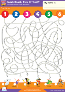 Knock Knock, Trick Or Treat? - Super Simple Songs