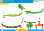 Let's Go To The Zoo Worksheet - Make Your Own Zoo - Super Simple