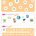 Letter Recognition & Phonics Worksheet - f (lowercase) - Super Simple