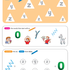 Letter Recognition & Phonics Worksheet - J (Uppercase) - Super Simple