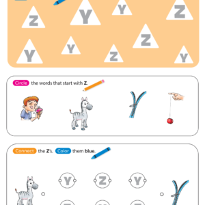 Letter Recognition & Phonics Worksheet - j (lowercase) - Super Simple