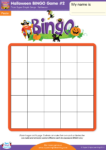 Halloween BINGO Game #2 - Super Simple