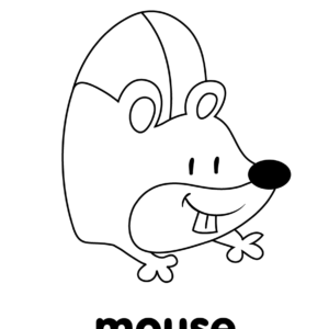 Line Up! Coloring Page - Super Simple