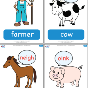 Happy Birthday (How Old Are You Today?) Flashcards - Super Simple