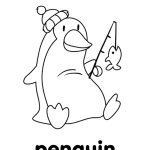 Line Up! Coloring Page - Super Simple