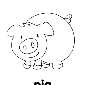 One Little Finger Coloring Pages - Super Simple