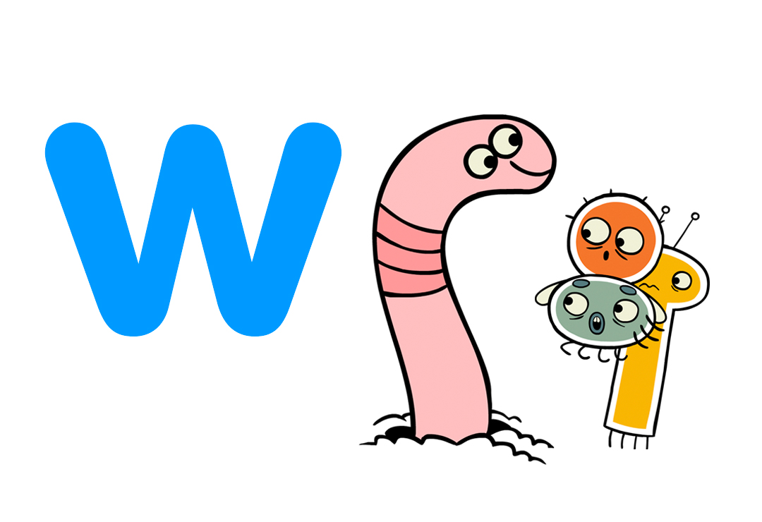 Lowercase W - Super Simple