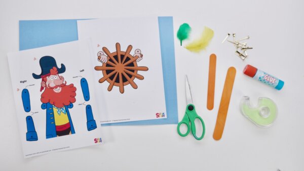 Captain Seasalt Puppet - Super Simple