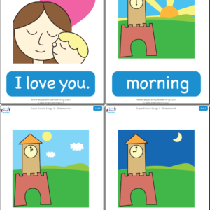 Open Shut Them Flashcards - Super Simple