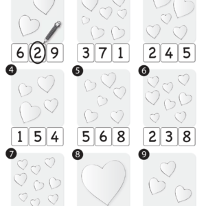 Go Away! Worksheet - Count & Circle - Super Simple