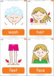 The Bath Song Flashcards - Super Simple