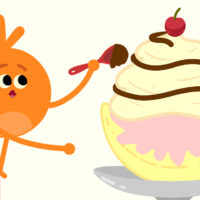 The Bumble Nums Color - Episode 13 - Boomerang Banana Splits - Super Simple