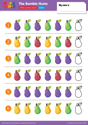 The Bumble Nums - Ep 1 - What Comes Next? - Super Simple