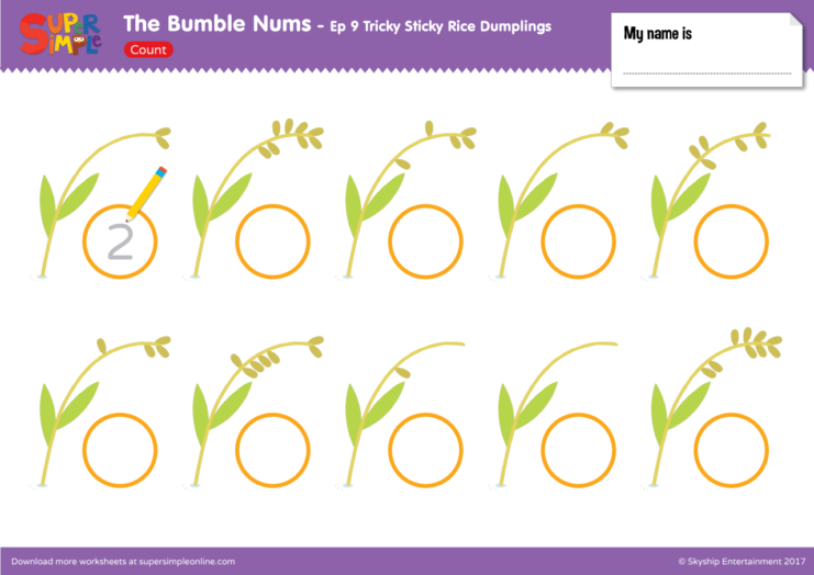 The Bumble Nums - Ep 9 - Count - Super Simple