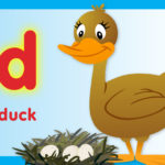 Letter Recognition & Phonics Worksheet - d (lowercase) - Super Simple