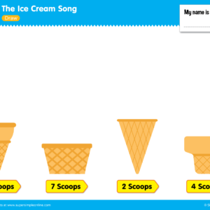 Jingle Bells Worksheet - Count The Bells - Super Simple