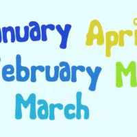 The Months Chant Flashcards - Super Simple