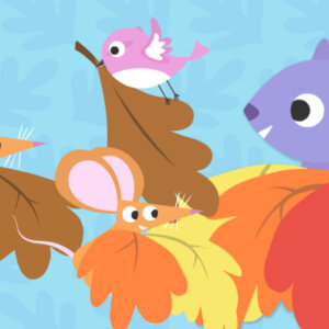 Treetop Family Coloring Pages - Jump Up, Jump In - Super Simple