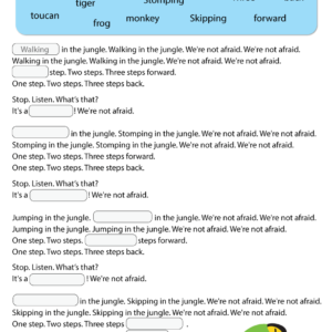 Jingle Bells Worksheet - Write The Sentence - Super Simple