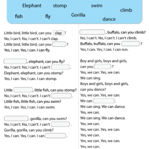 Yes, I Can! Worksheet - Yes Or No? - Super Simple